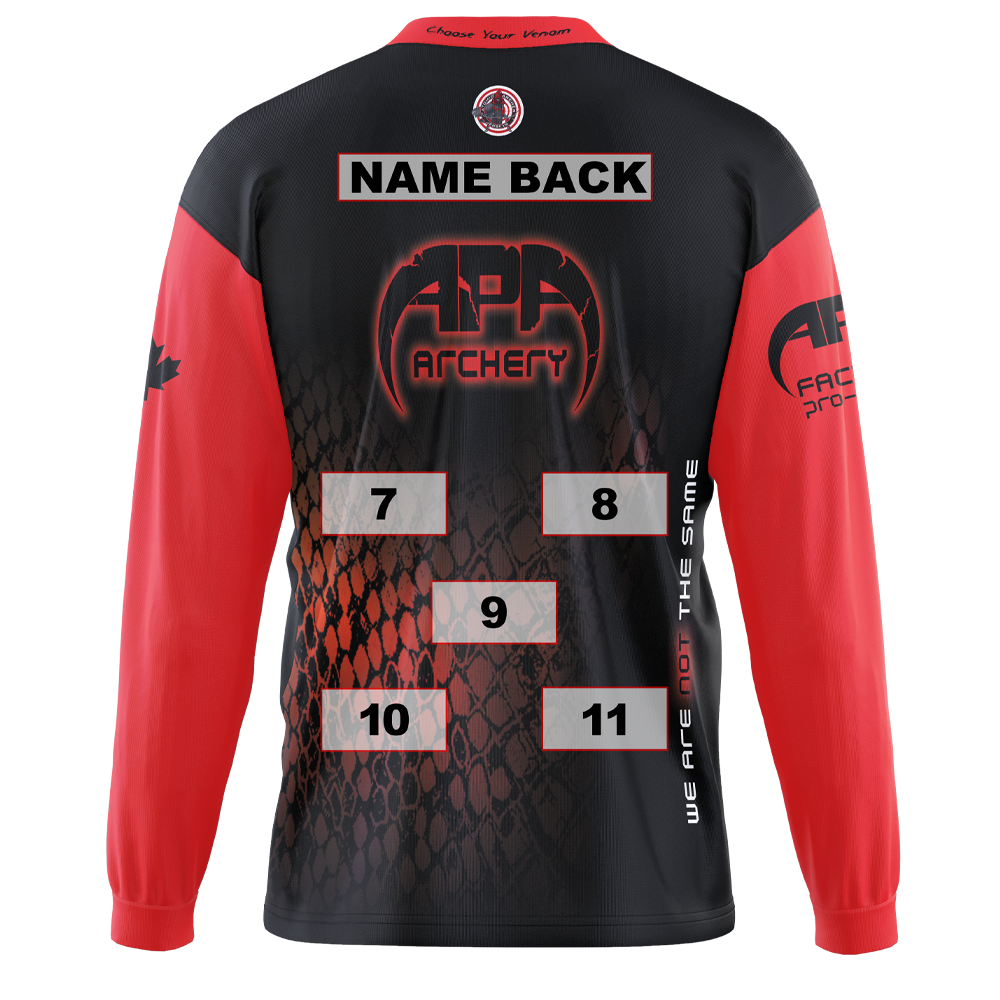 APA Pro Style Long Sleeve - Atomic Archer Jerseys